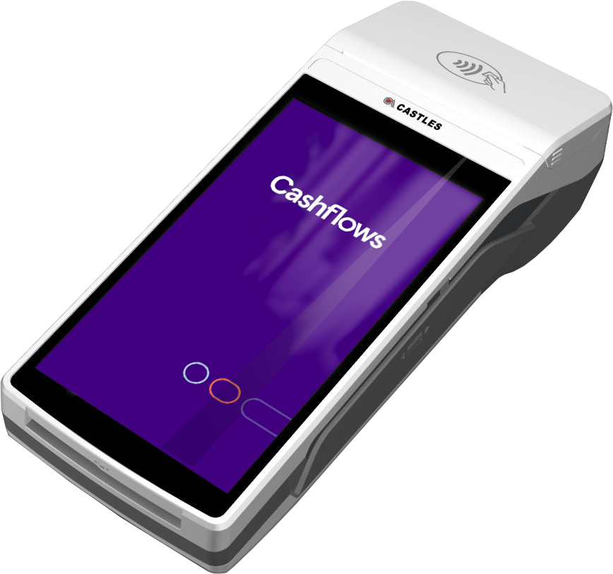 Smart POS Card Machine | Castles Saturn F2 | Cashflows